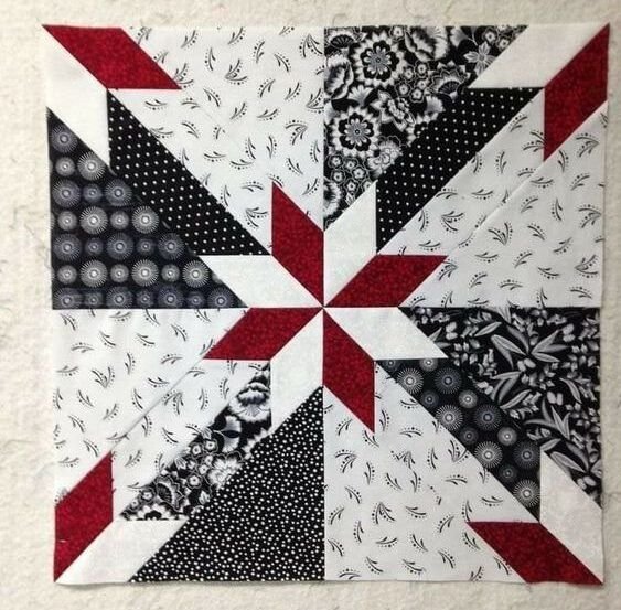 Hunter Star Block – Tutorial - CURIOSODAWEB.COM