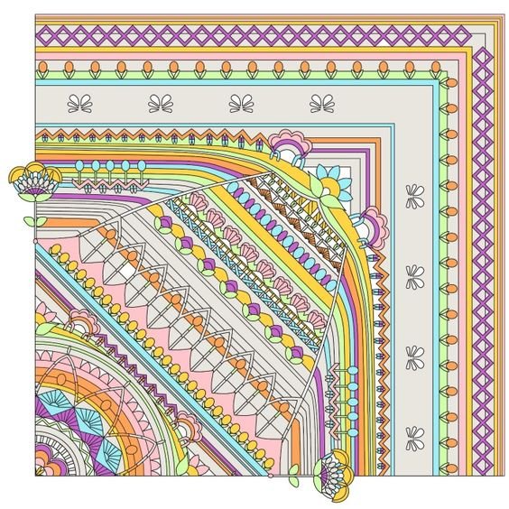 Sacred Space Pattern – Tutorial: Crafting a Serene Quilt Design ...