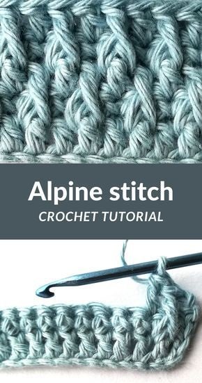 Mastering the Alpine Stitch: A Comprehensive Crochet Tutorial ...