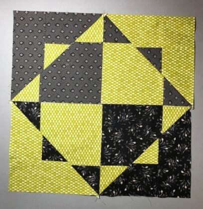 Magic Star Quilt Block - PATTERN - CURIOSODAWEB.COM