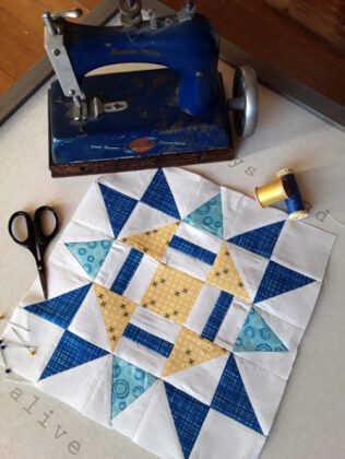 Stella Quilt Block - CURIOSODAWEB.COM