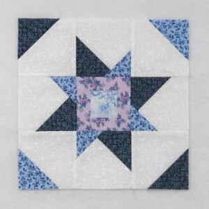 Asymmetrical Star Quilt Block - CURIOSODAWEB.COM