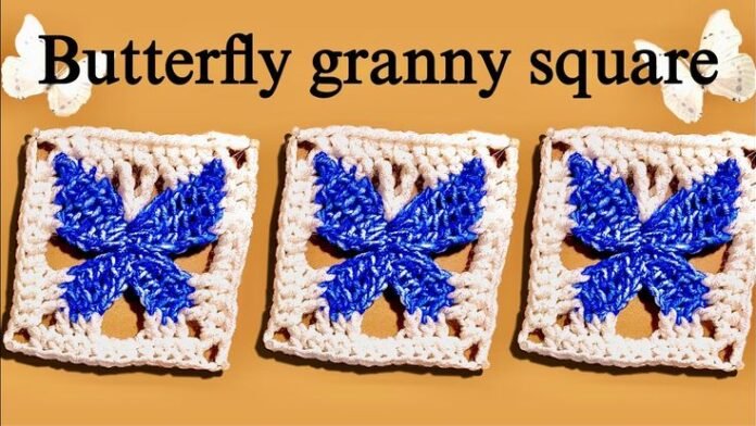 Butterfly Granny Square – Pattern - CURIOSODAWEB.COM