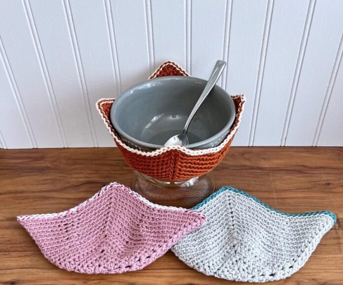 Cozy pattern for kitchen crochet bowl - Pattern - CURIOSODAWEB.COM