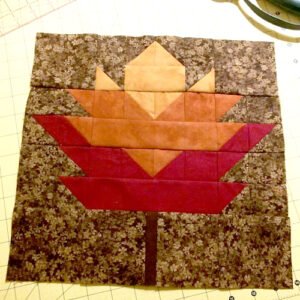 Leaf Block Tutorial - Pattern - CURIOSODAWEB.COM