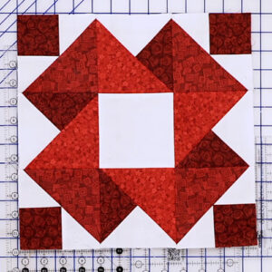 Strawberry Smoothie Quilt Block - Pattern - CURIOSODAWEB.COM