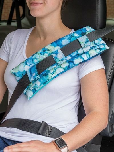 Seatbelt Cushion - Tutorial - CURIOSODAWEB.COM